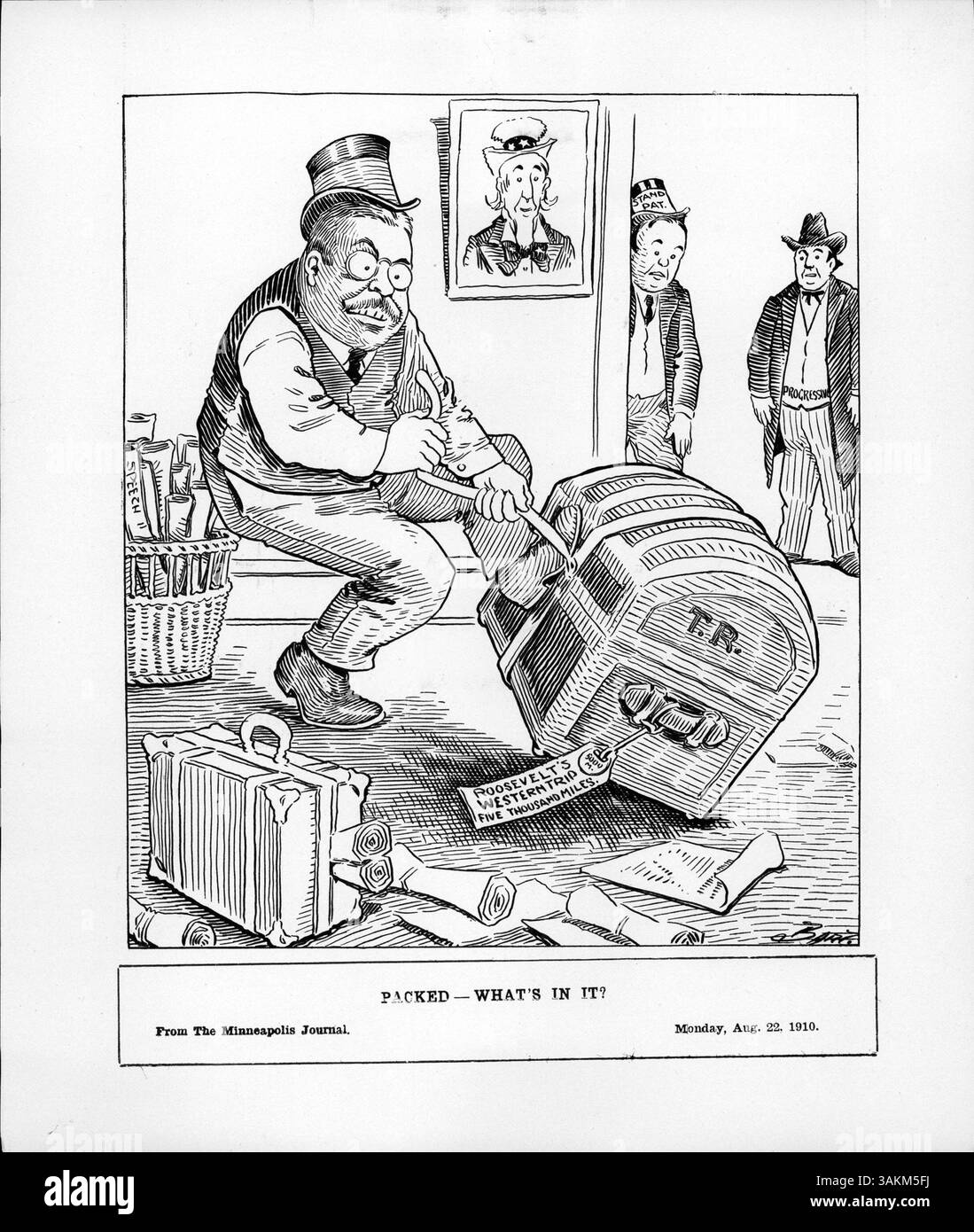 Progressive era cartoon hi-res stock photography and images - Alamy