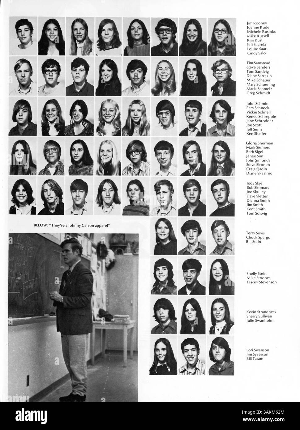 The 1972 Wagistanian yearbook features student activities, athletics ...