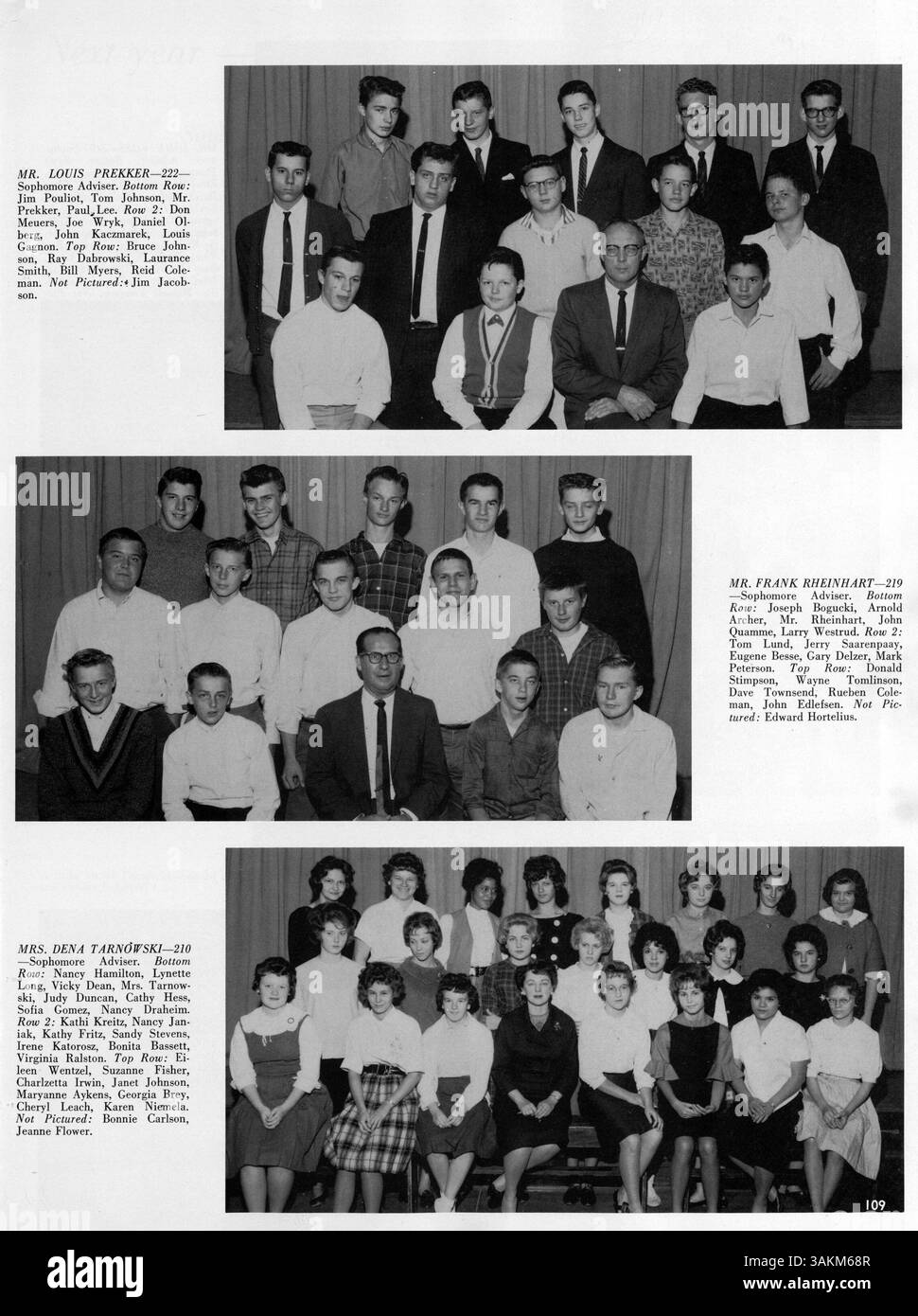 The 1962 'Tradewind' yearbook provides a snapshot of the 1961-1962 ...