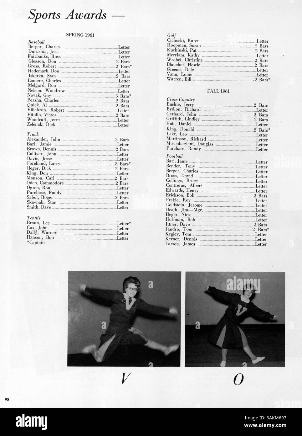 This high school yearbook from 1961-1962 records key events, featuring ...