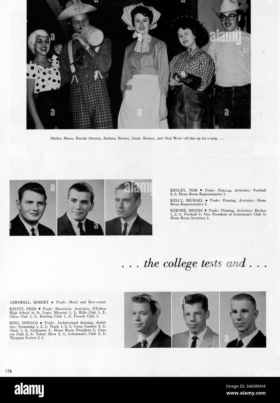 This high school yearbook from 1962 captures the highlights of the 1961 ...