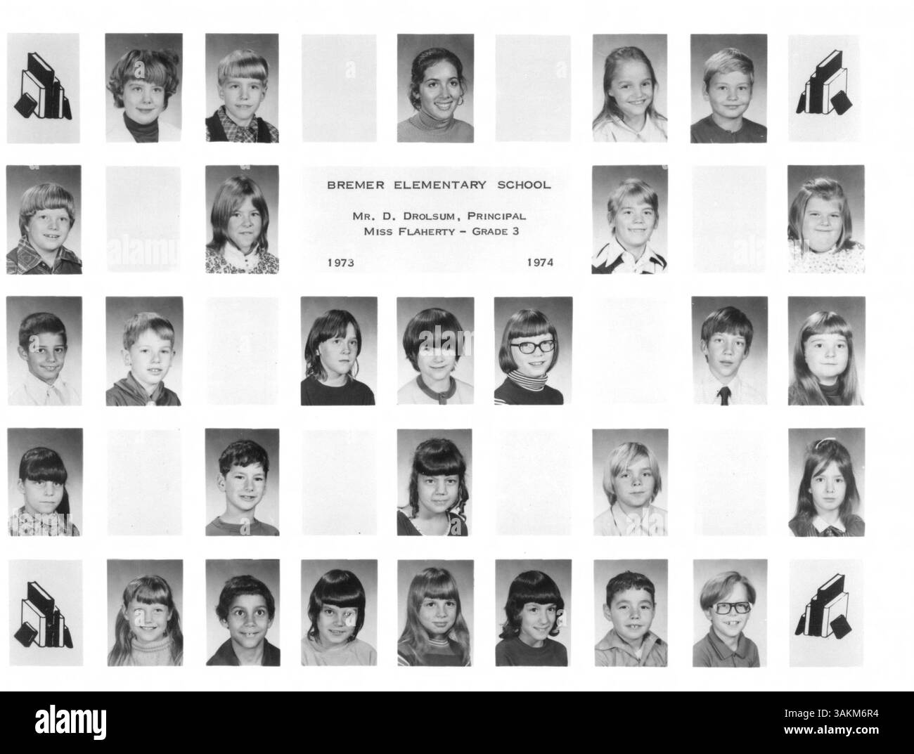 This yearbook from Bremer Elementary, documenting the 1973-1974 school ...