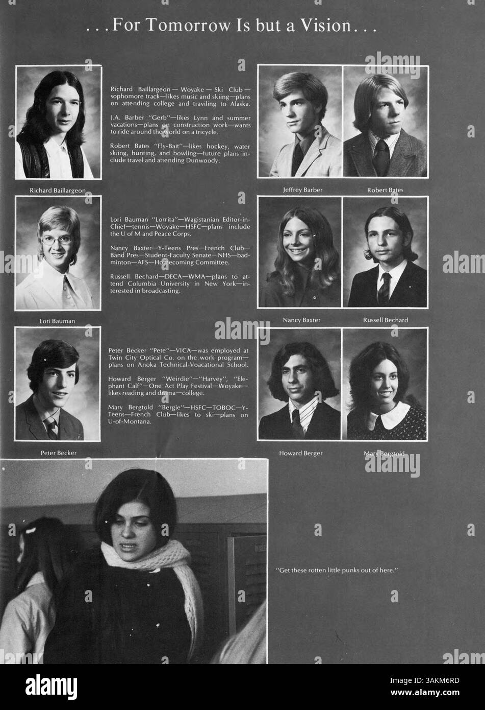 The Wagistanian 1972 yearbook documents the academic year of 1971-1972 ...