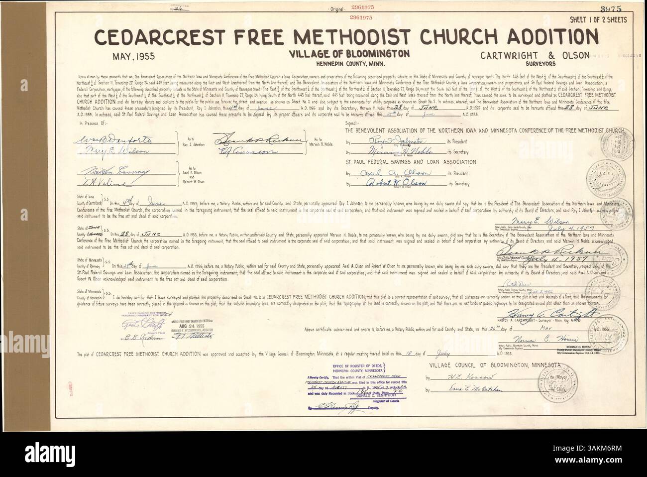 Cedarcrest Free Methodist Church underwent an expansion, documented in ...