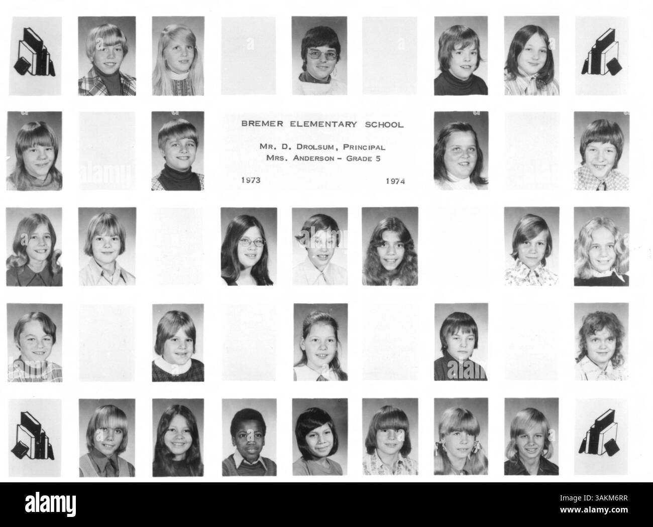 1970s school year Cut Out Stock Images & Pictures - Alamy