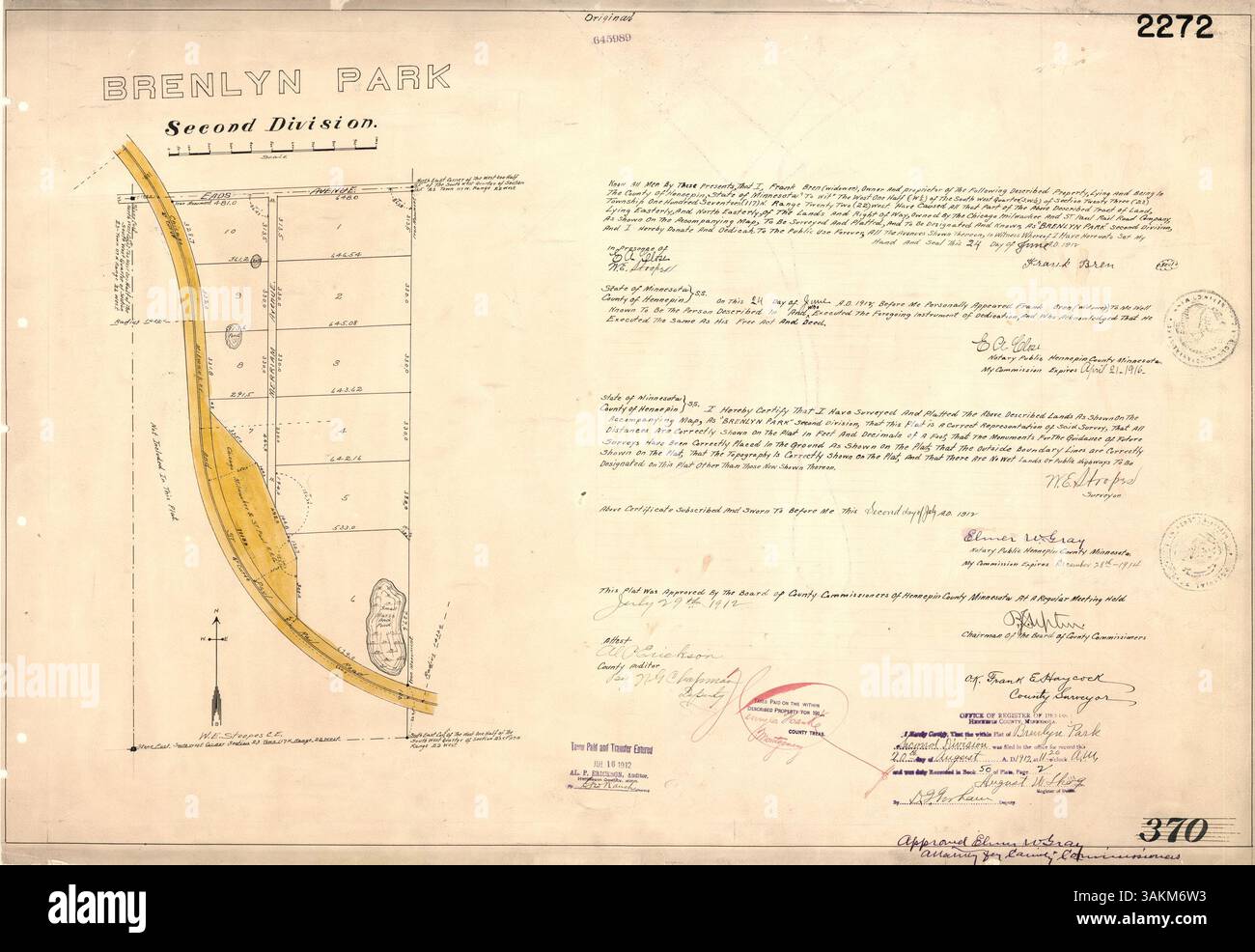 Brenlyn Park is a historic neighborhood documented in the Hennepin ...