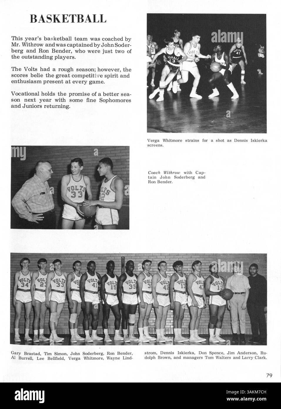 The 1966 high school yearbook showcases students, teachers, athletics ...
