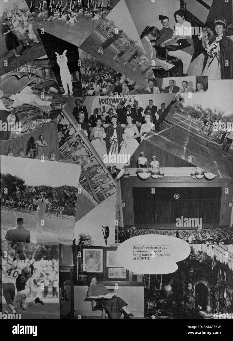 This 1958 yearbook from North High chronicles student, teacher ...