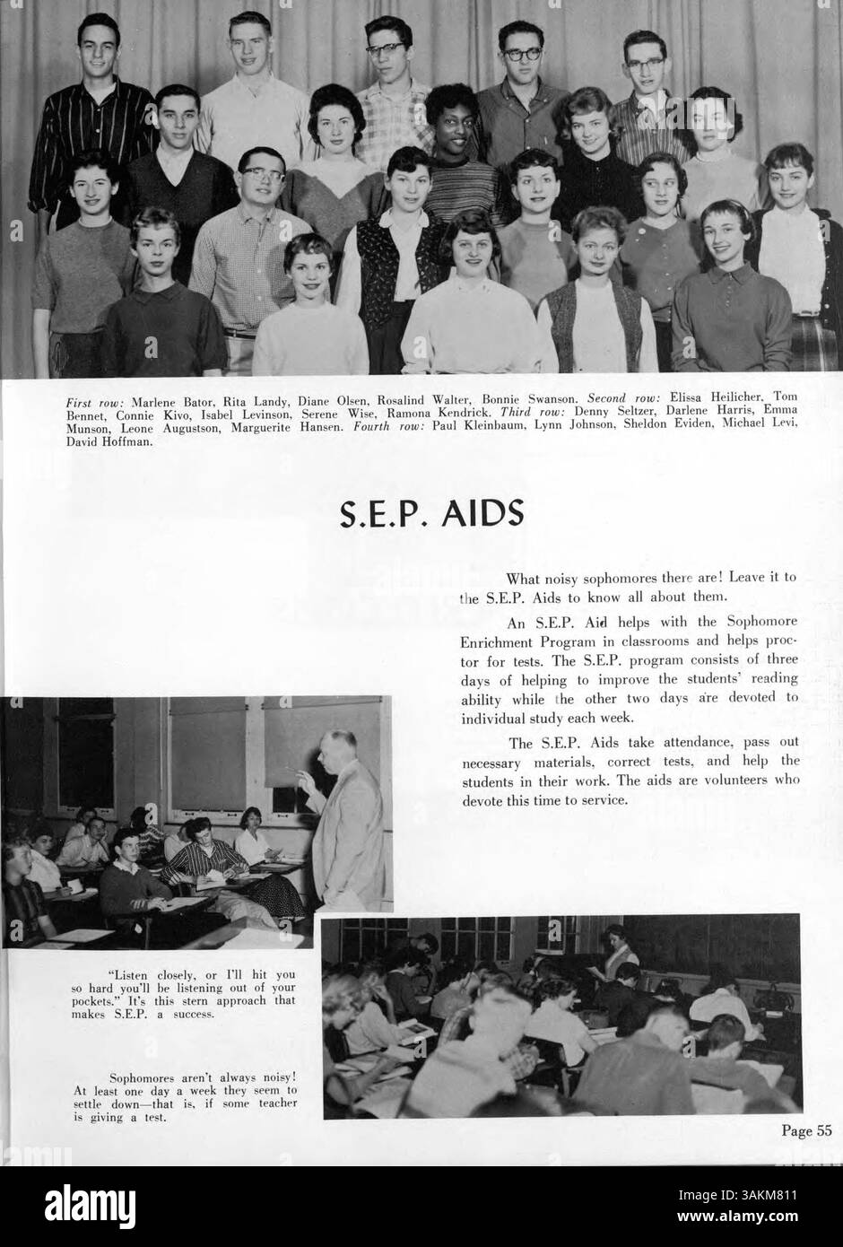 This 1958 yearbook from North High reflects on the 1957-1958 school ...