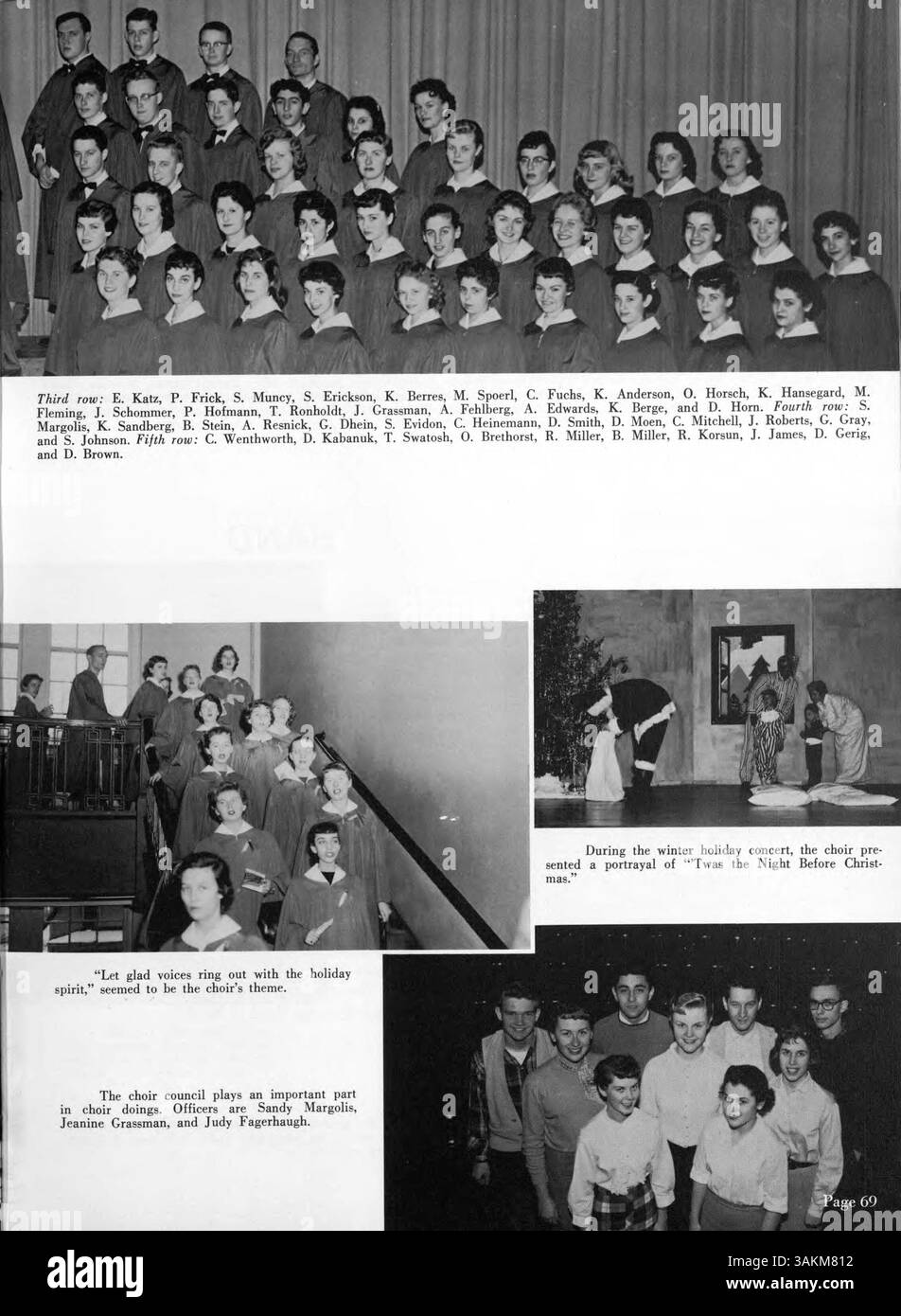 This 1958 Polaris Yearbook from North High School documents the ...