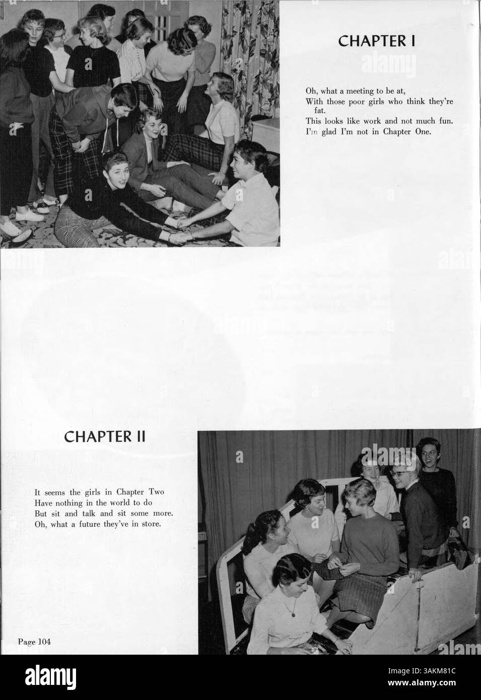 The 1958 Polaris Yearbook captures the student life, athletic ...