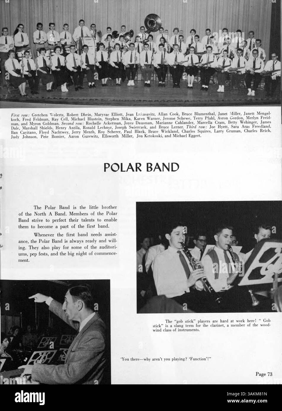 The 1958 Polaris Yearbook from North High School highlights significant ...
