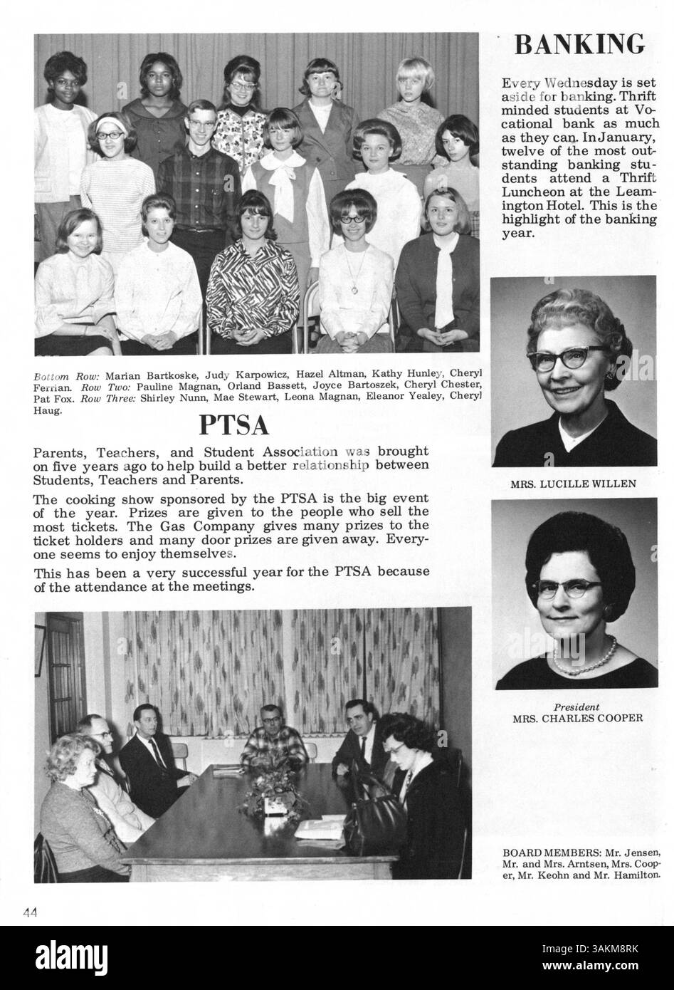 This high school yearbook from the 1965-1966 school year documents ...