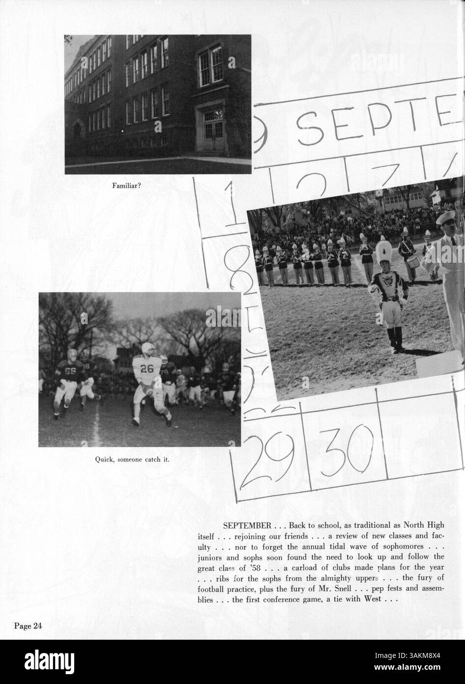 The 1958 Polaris Yearbook from North High School captures the essence ...