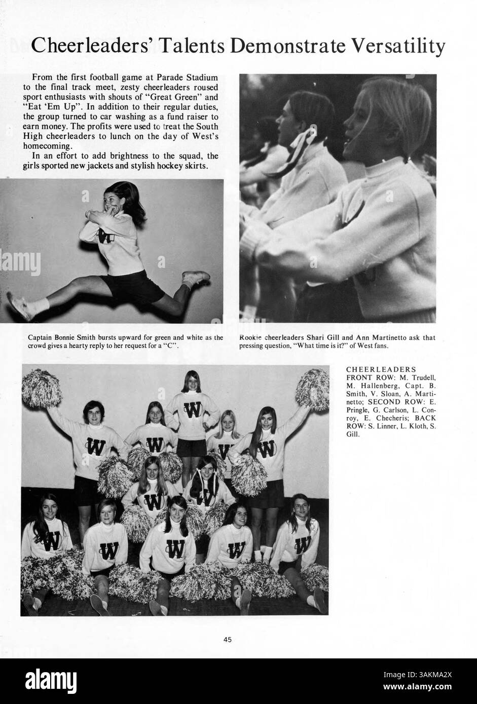 The 1971 'Hesperian' yearbook from West High captures student life ...