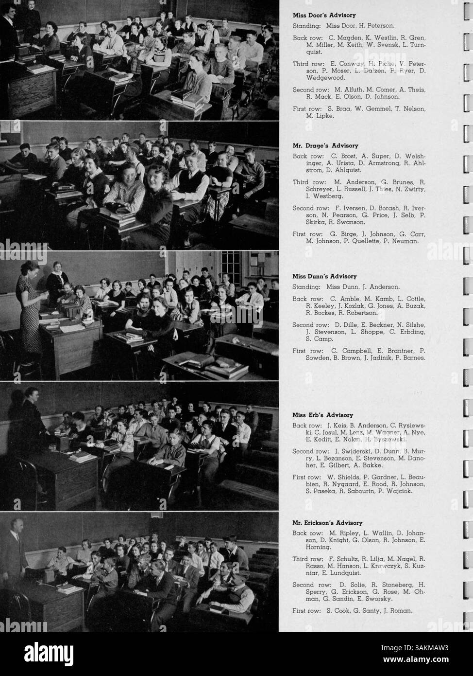 The 1937 'Wizard' yearbook of Edison High School provides a visual ...