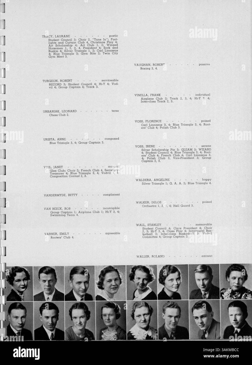 This 1937 yearbook commemorates the students, staff, athletics, and ...