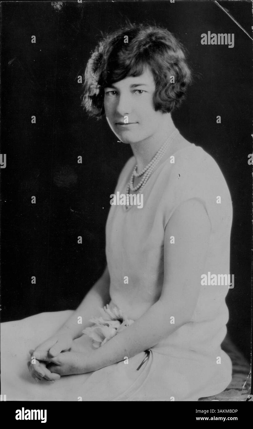Portrait of Miss Ruth Ainsworth, a notable individual in her community ...