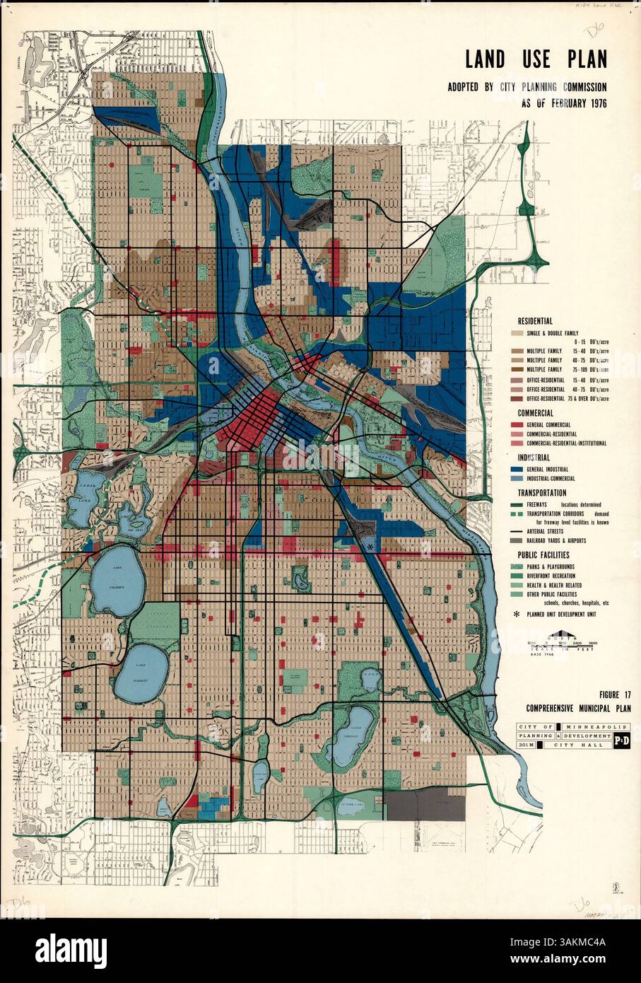 The City Planning Commission's land use plan, adopted in February 1976 ...