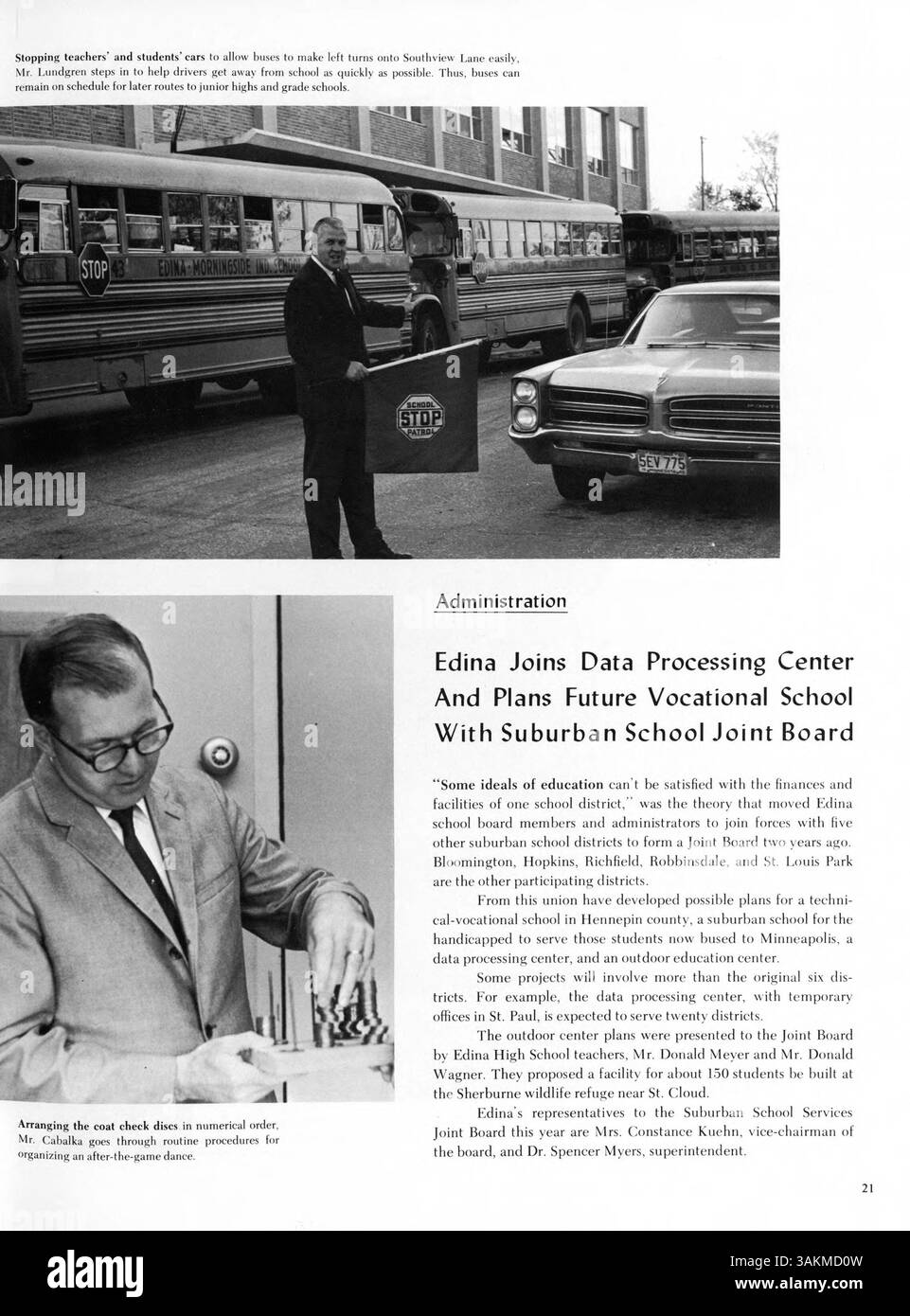 The 'Whigrean 68' yearbook for Edina High School captures the essence ...