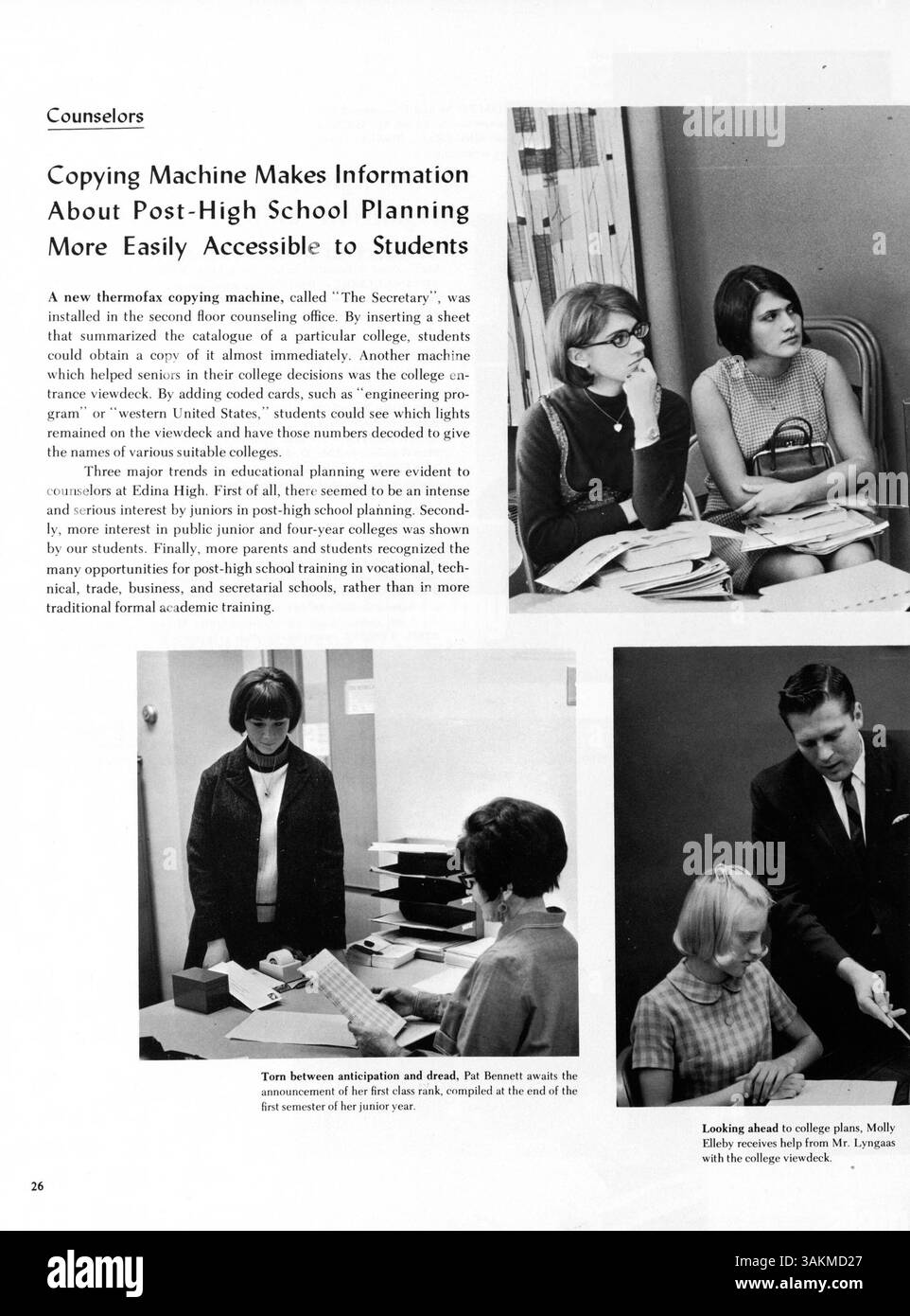 This 1968 yearbook from Edina High School captures key events from the ...