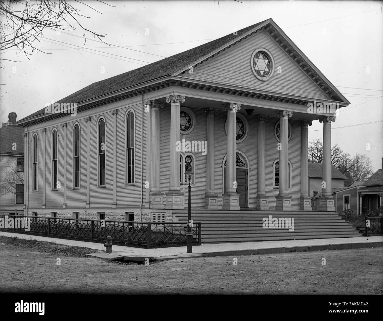 Mikro Kodesh Synagogue, organized in 1895, is the original building for ...