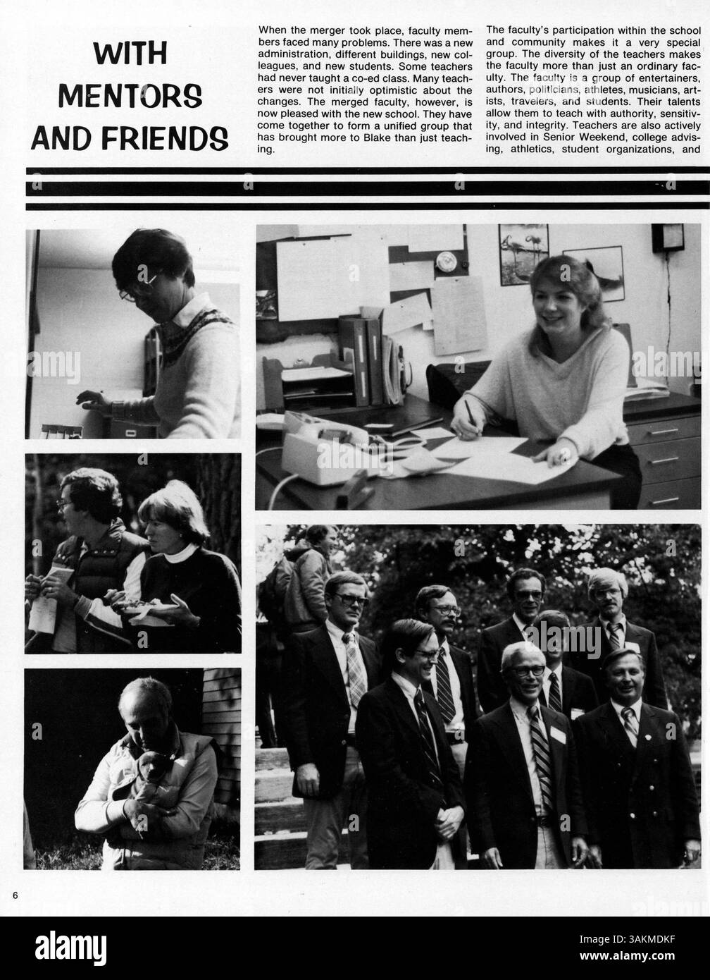 The 'Reflections' yearbook from Blake High School, 1981, highlights the ...