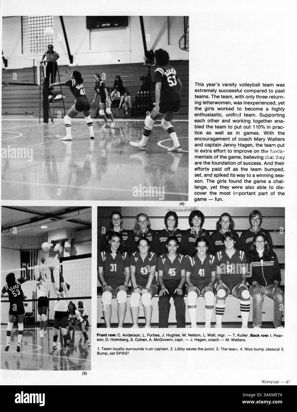 The 1981 Blake Yearbook, Reflections, captures the students, teachers ...