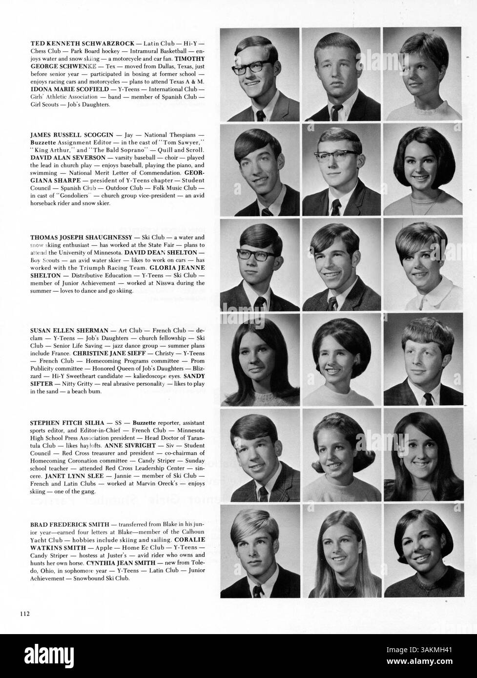 This yearbook from Edina High School (1968) captures the events and ...