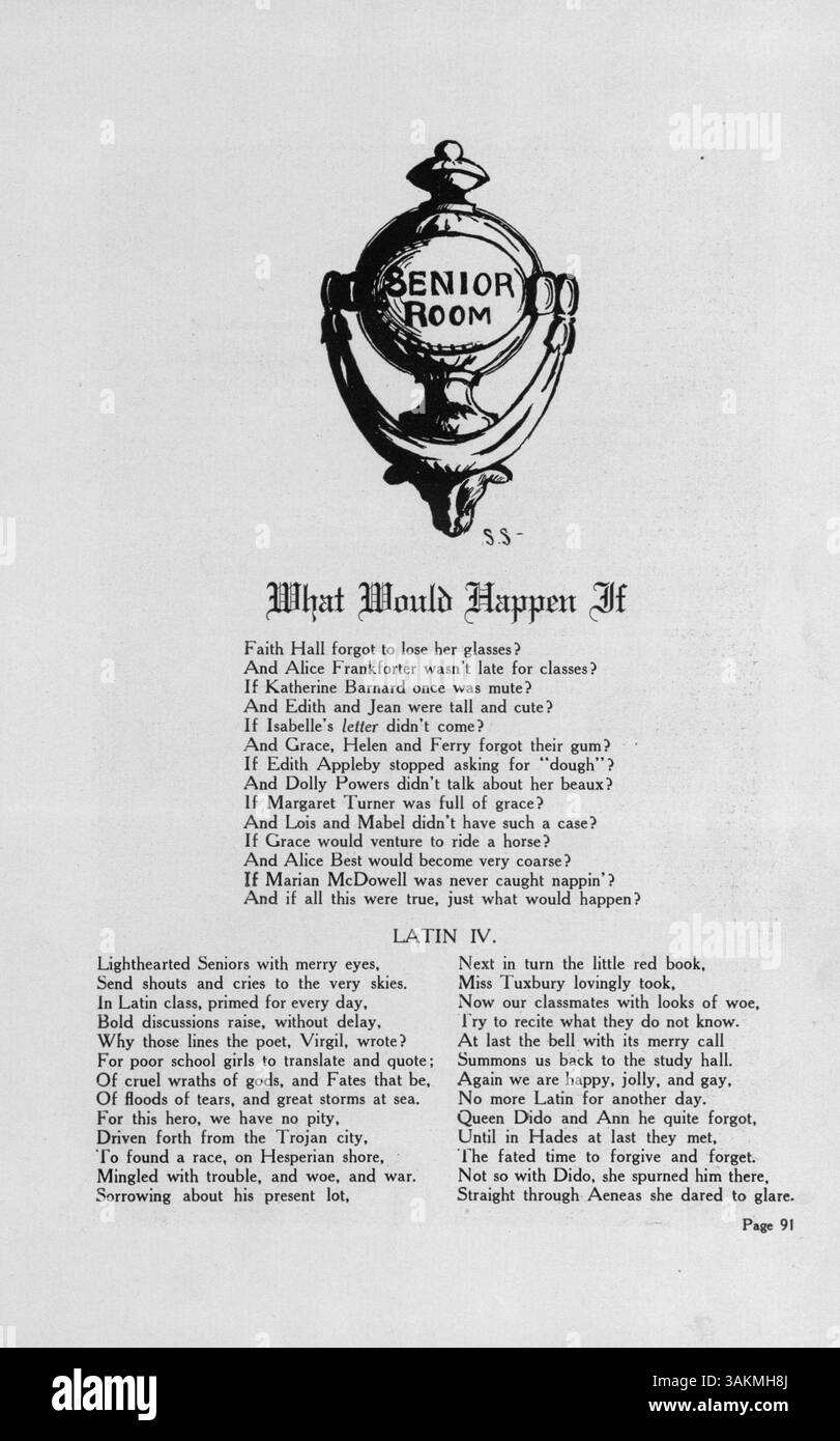 The 1916 Northrop Collegiate Yearbook, The Tatler, documents the major ...