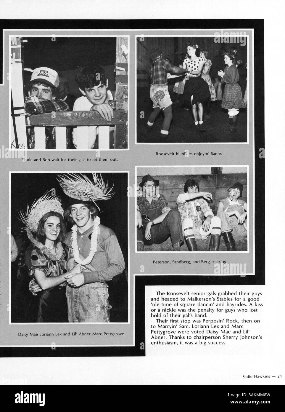 The 1978 Roosevelt High yearbook showcases the year's academic and ...