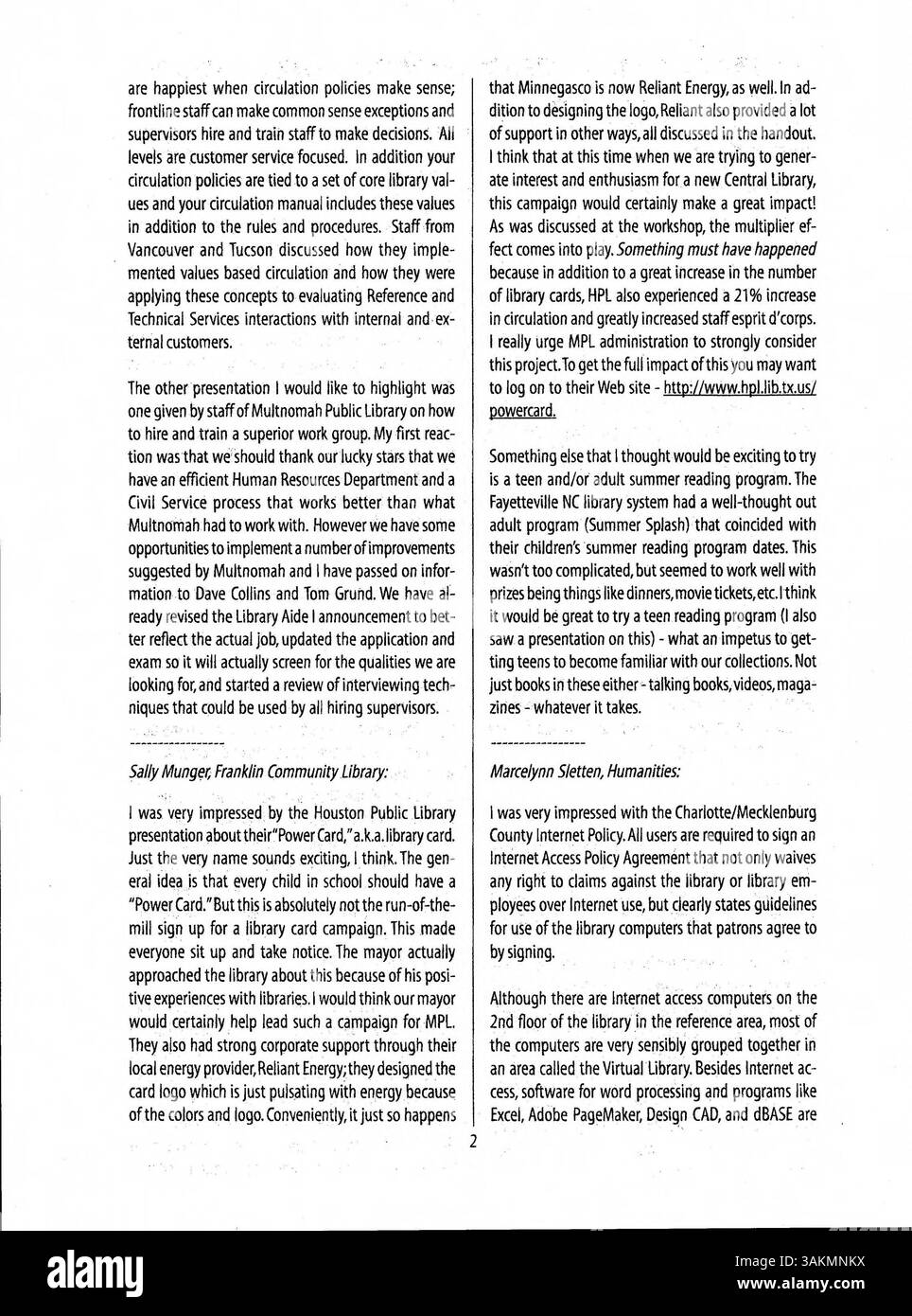 This weekly bulletin from 2000 provides Minneapolis Public Library ...