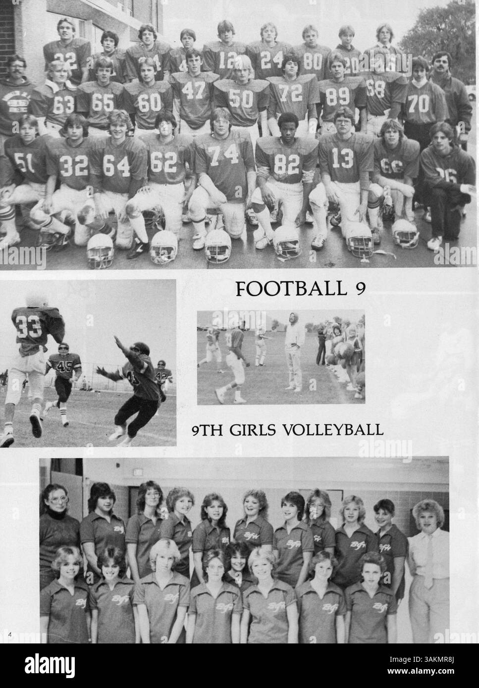 'Daydreams,' the 1984 Brooklyn Junior High School Yearbook, documents the student body ...