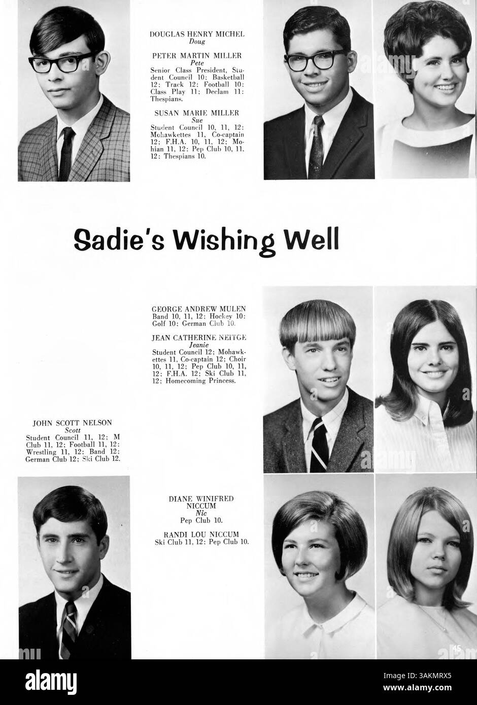 1968 high school hi-res stock photography and images - Alamy