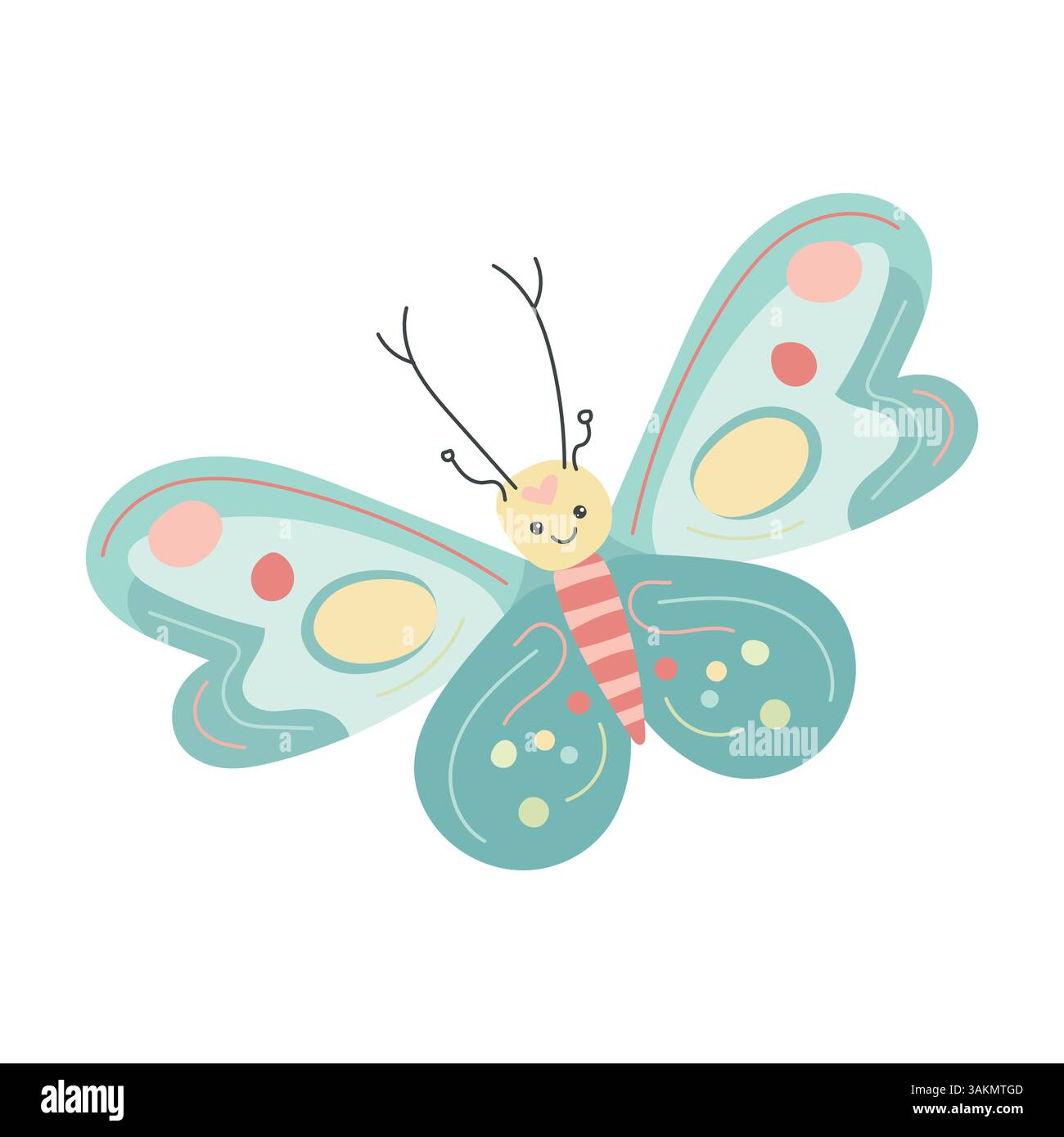 Wings with dots Cut Out Stock Images & Pictures - Alamy