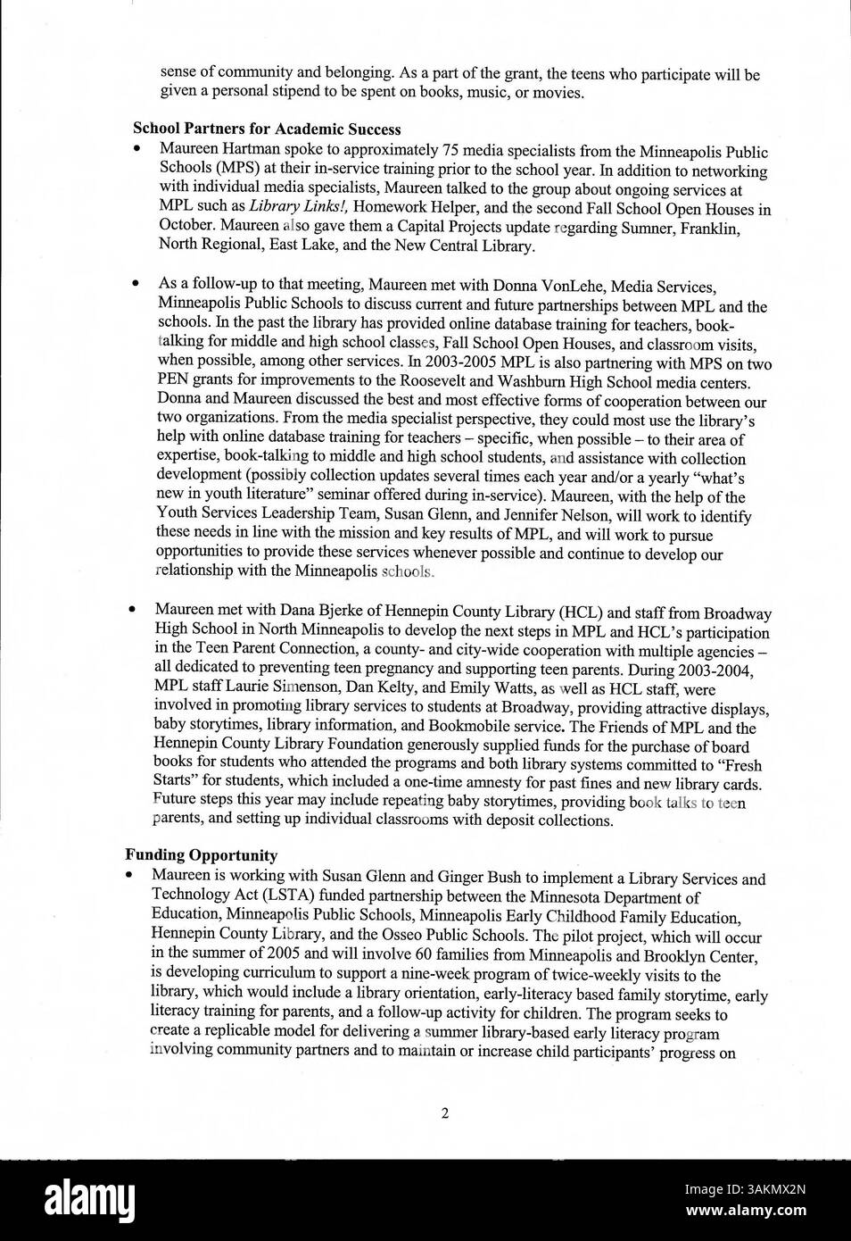 The Minneapolis Public Library Official Bulletin from 2004 provides ...