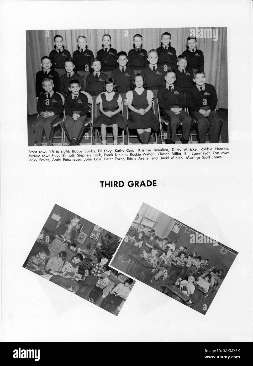 The 1958 edition of Breck High School's yearbook, Mustang '58 ...