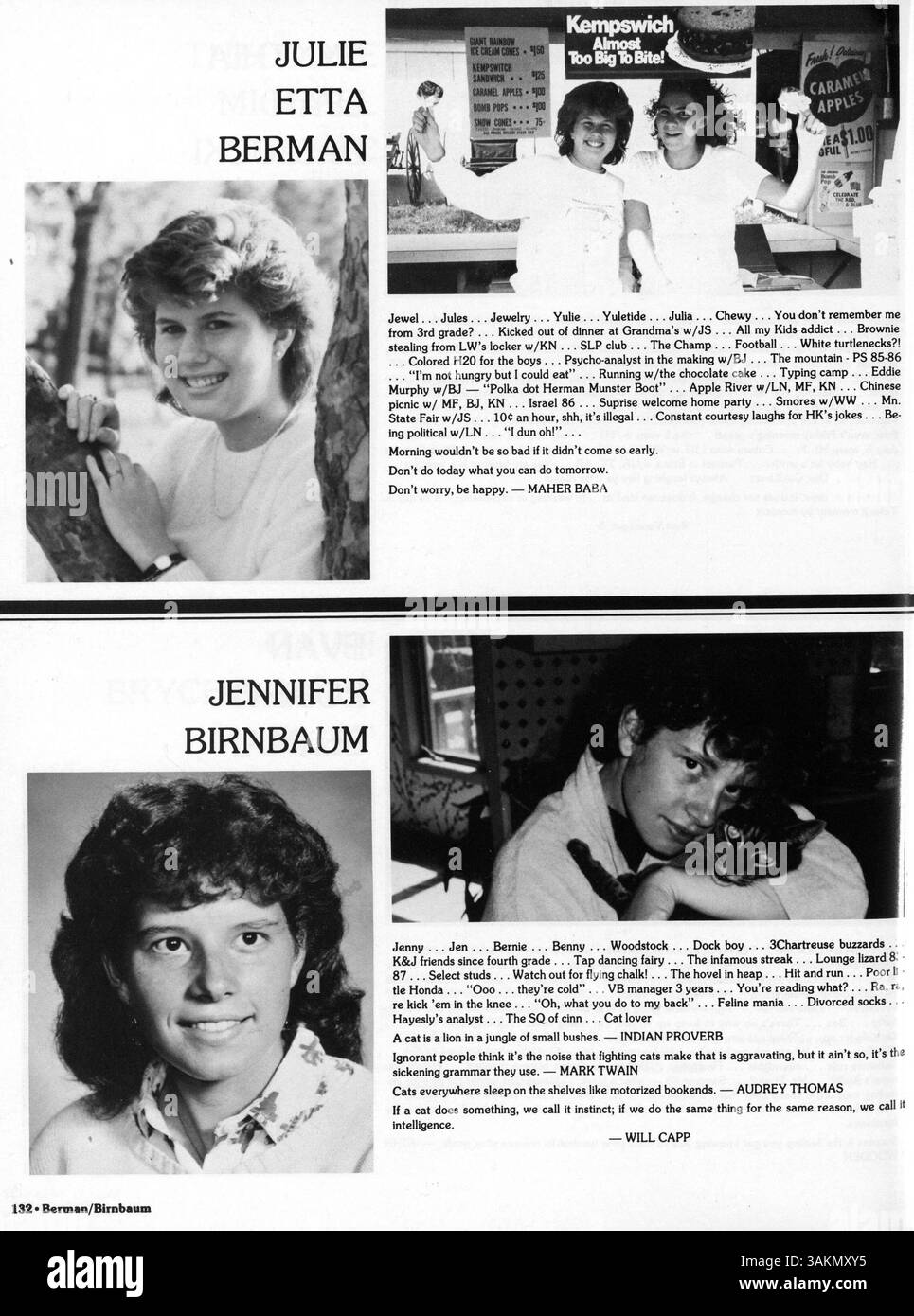 Blake Yearbook 1987, 'Reflections,' offers a look into the academic and ...