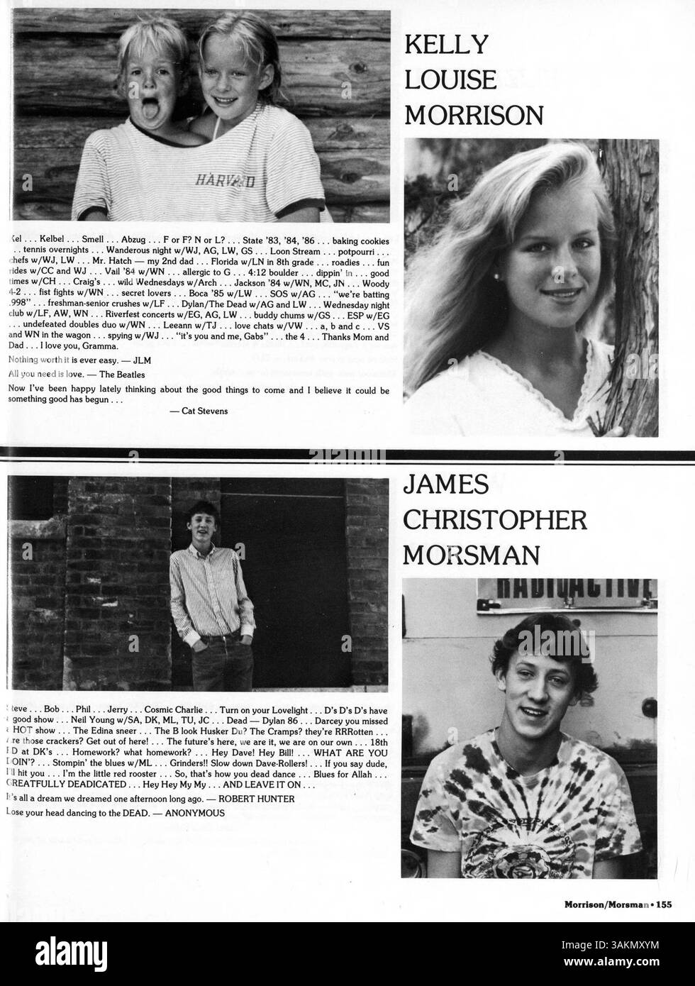Blake Yearbook 1987, 'Reflections,' highlights the social, academic ...