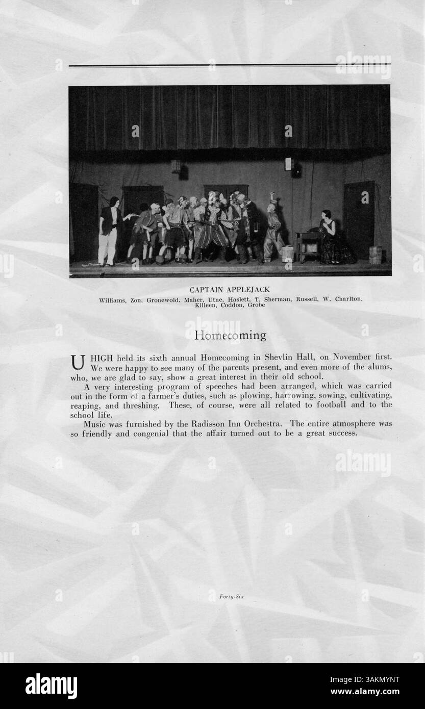 The 1930 University High Yearbook, 'Bisbila,' captures student and ...