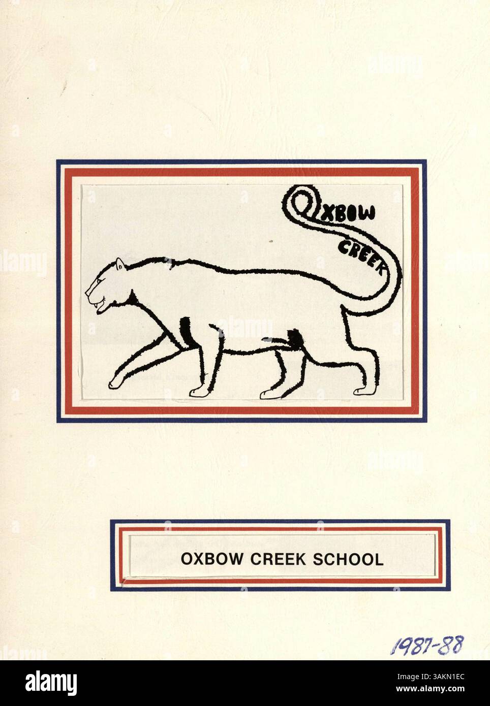 The Oxbow Creek Elementary School Yearbook for the 1987-1988 school ...