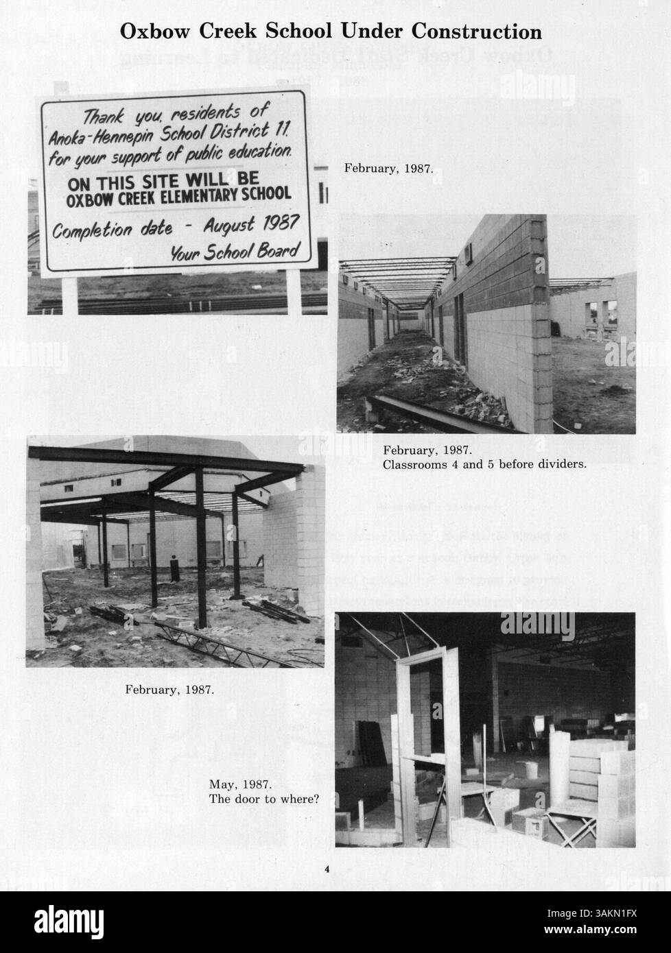 This 1988 yearbook from Oxbow Creek Elementary captures the memorable ...