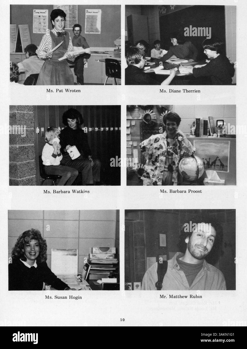The 1988 Oxbow Creek Elementary Yearbook captures the academic and ...