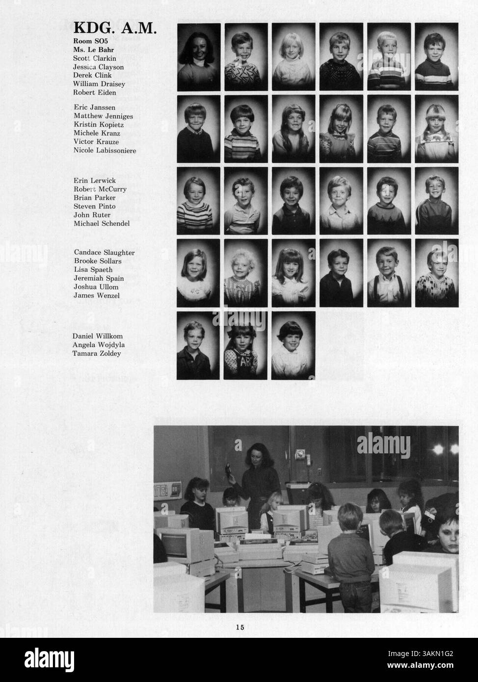The Oxbow Creek Elementary Yearbook of 1988 presents a summary of the ...