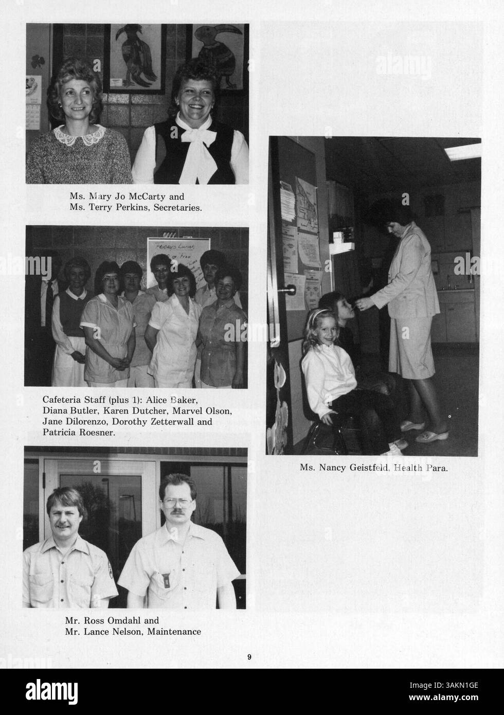 This Oxbow Creek Elementary School yearbook from 1988 showcases the ...