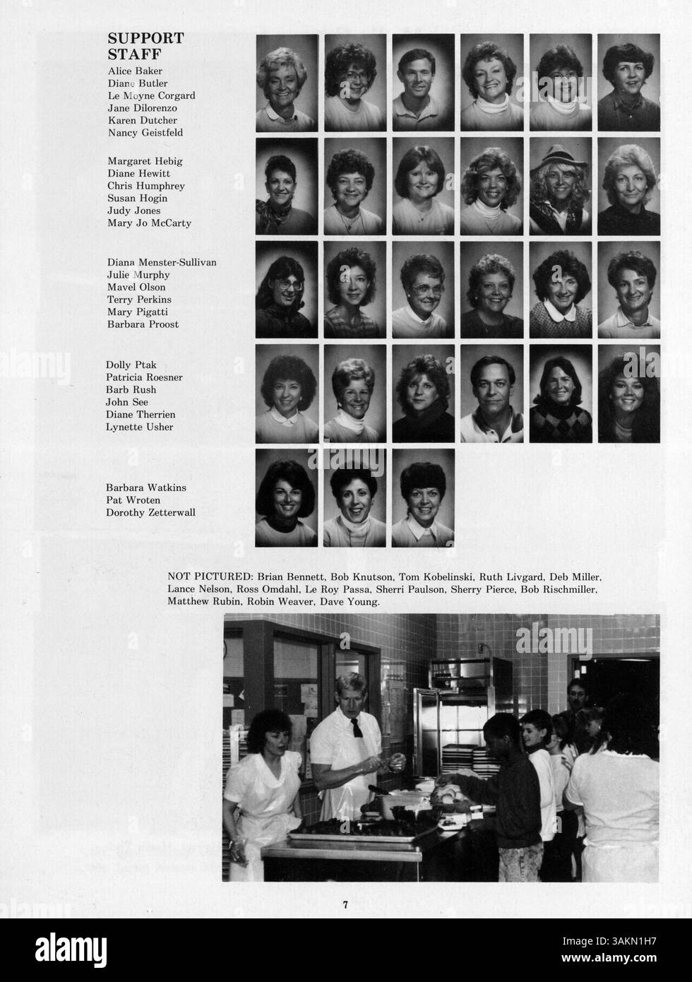 The Oxbow Creek Elementary Yearbook for the 1987-1988 school year ...