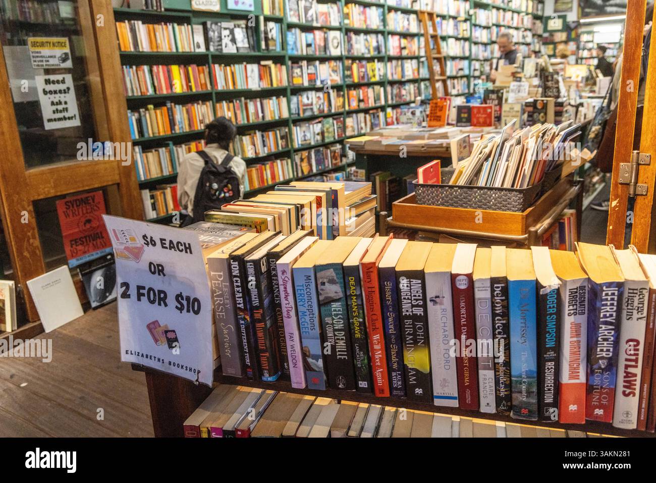 Newtown Sydney, second hand bookshop bookstore, Elizabeth's Bookshop ...