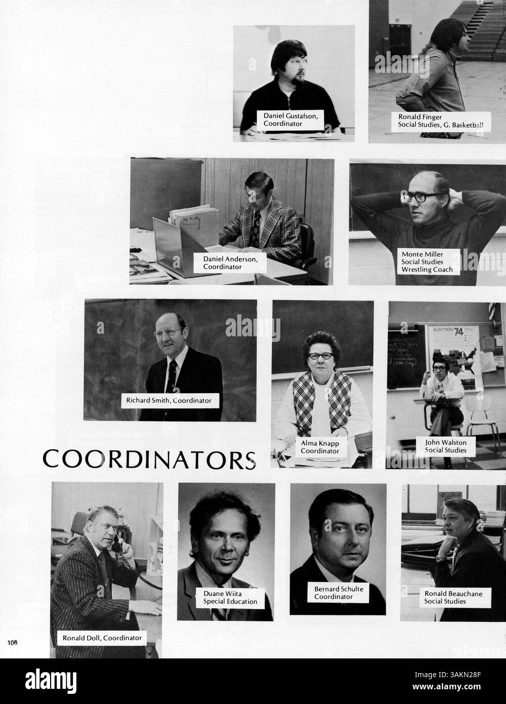 The 1975 'Orator' yearbook from Patrick Henry High School features a ...