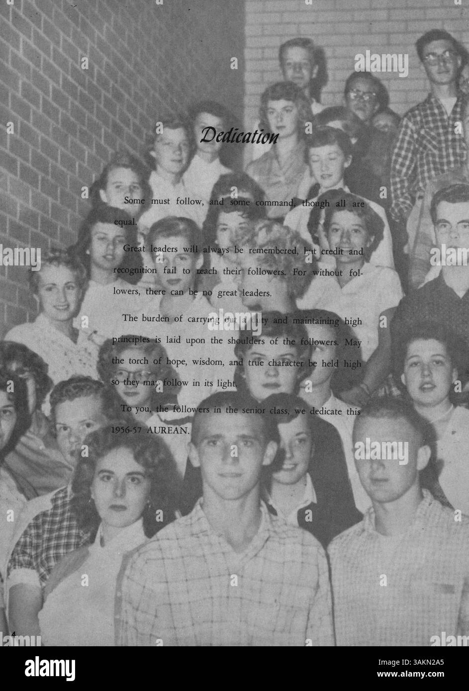 The 1957 Aurean Yearbook from Richfield High School offers a ...