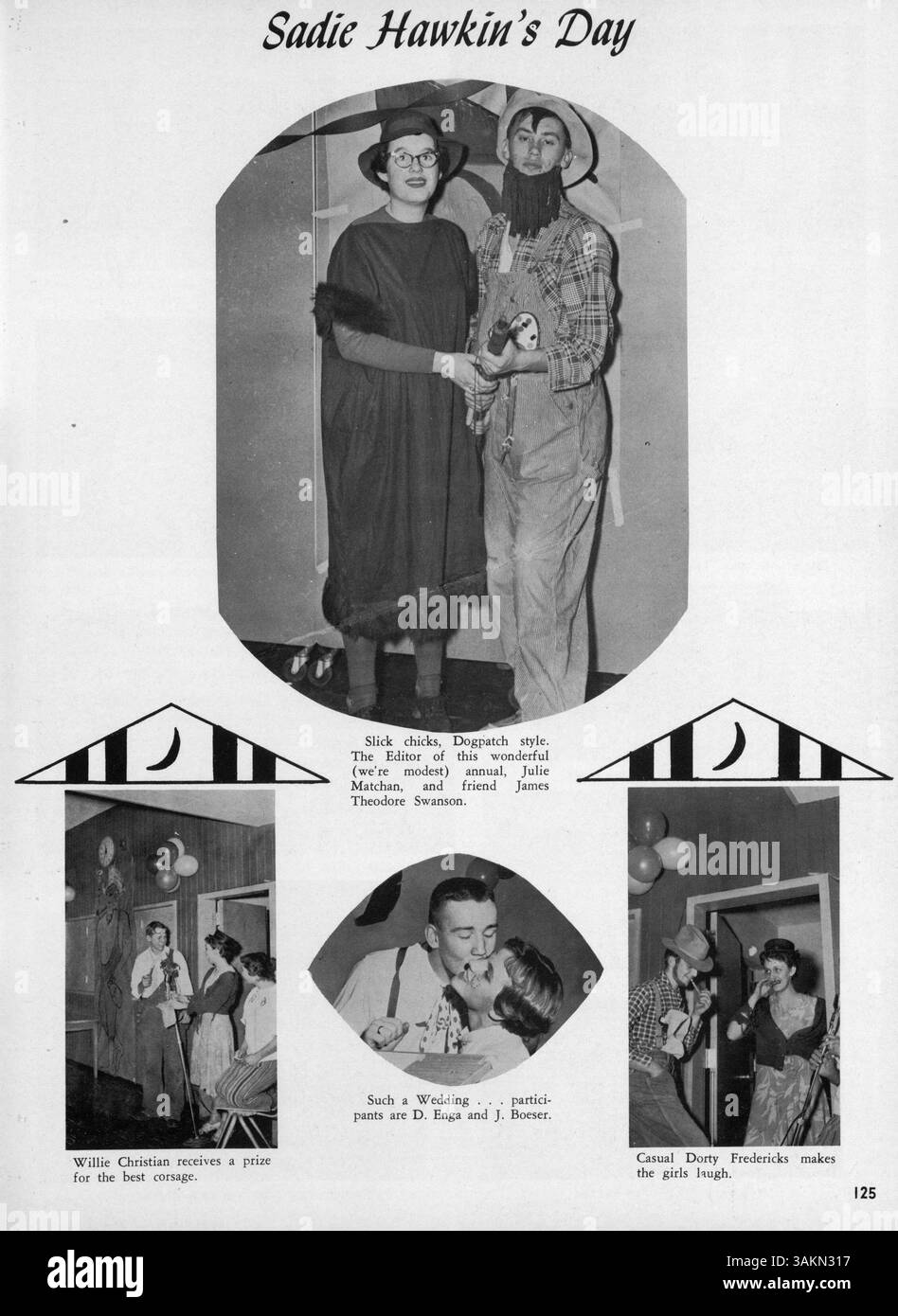 The 1957 Aurean Yearbook from Richfield High School highlights the key ...